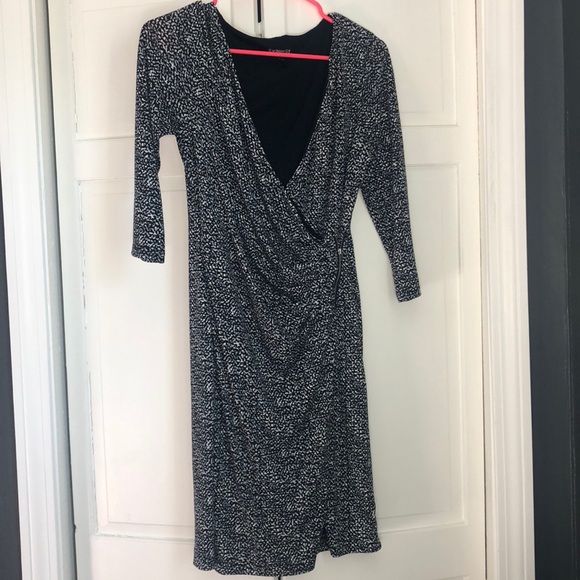 Express | Dresses | Express Wrap Dress With Zipper | Poshmark